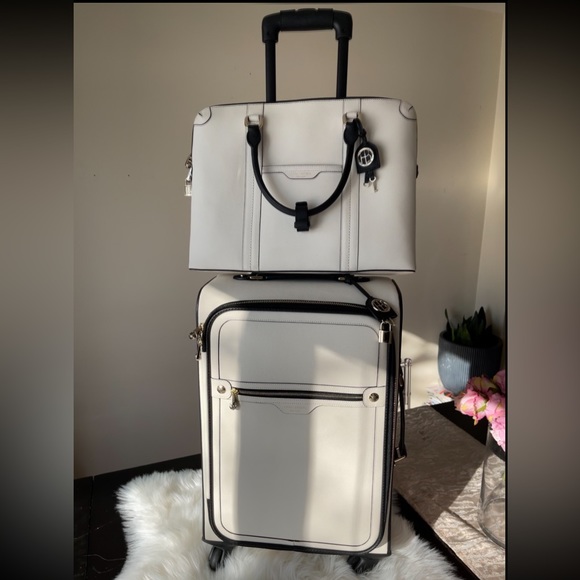 henri bendel | Bags | Henri Bendel West 57th Luggage Suitcase Wheelie ...